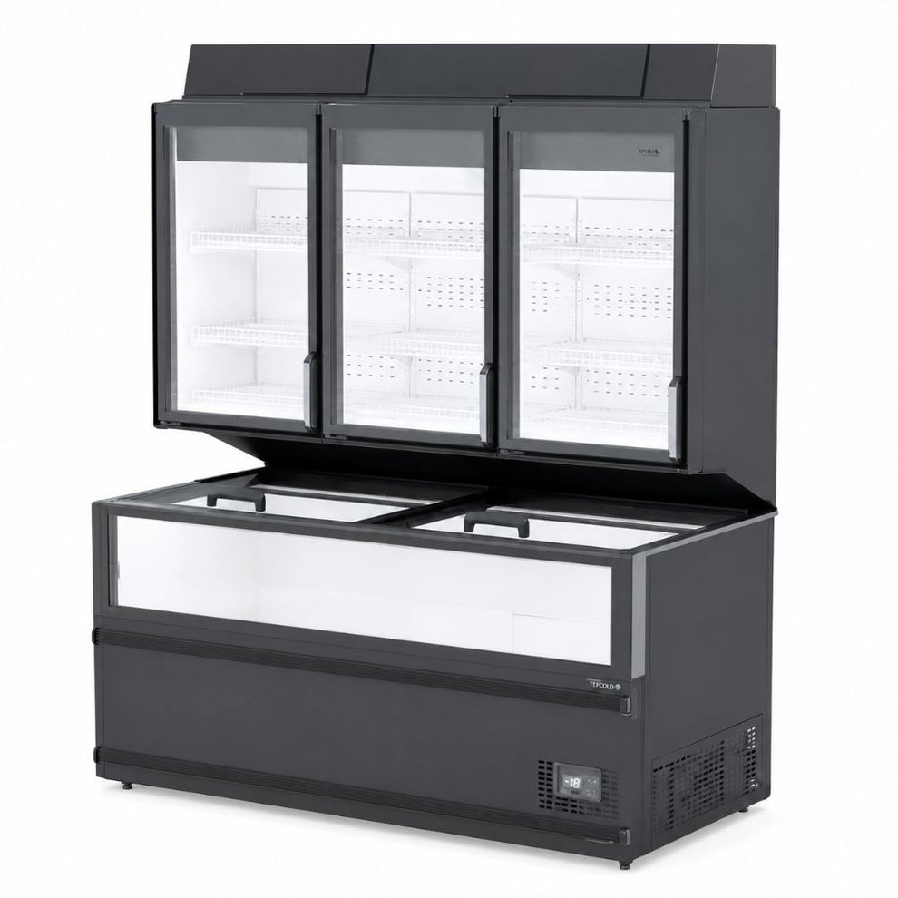 REFRIGERADOR CONGELADOR VERTICAL CRT UPD2100FV 200-088-032 | Exhibidor ...